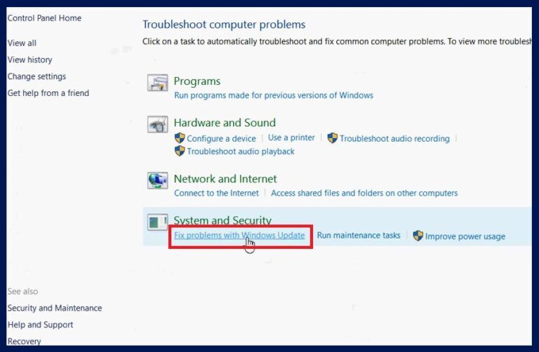 4 Ways to Fix "windowsupdate_80072efe" Error Without Using Software
