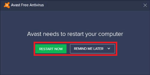 Avast Needs To Restart Your Computer | How to Fix?